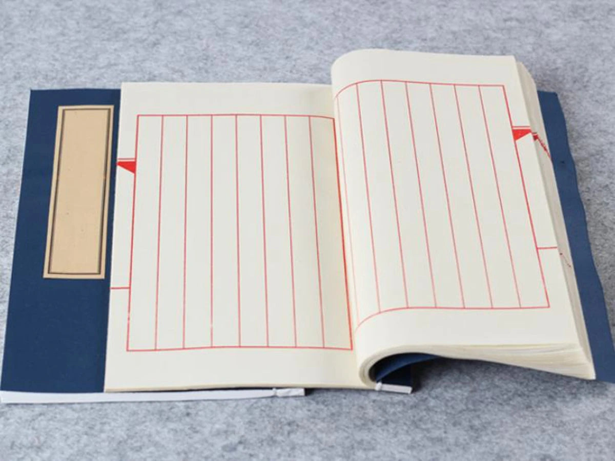 Blank Antique Thread-bound Book Vertical Xuan Beginner Calligraphy Ric ...