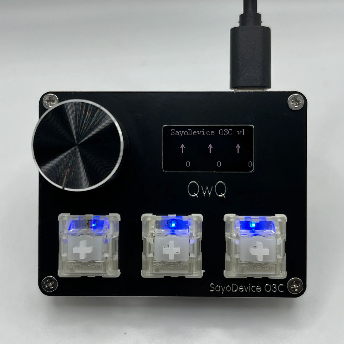 Gateron KS-20 White Switches SayoDevice OSU O3C Rapid Trigger Magnetic ...